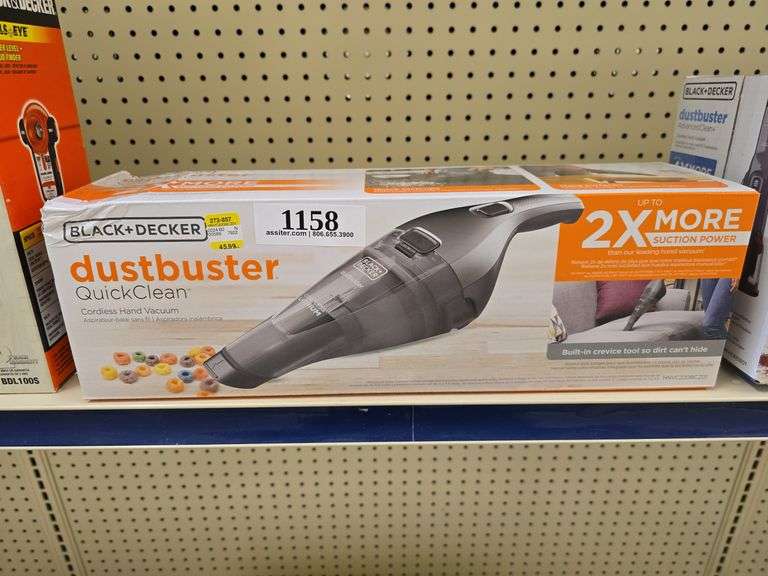 Black & Decker Dust Buster Quick Clean - Assiter Auctioneers