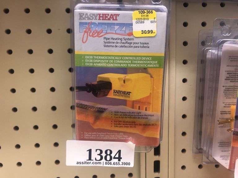 (2) Easy Heat Freeze Free Pipe Heating System Thermostatically ...