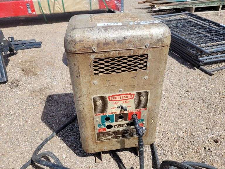 Craftsman Limited Input AC Arc Welder - Assiter Auctioneers