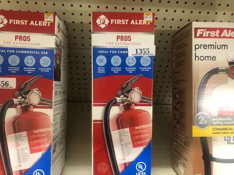 First Alert Pro 5 Fire Extinguisher - Assiter Auctioneers