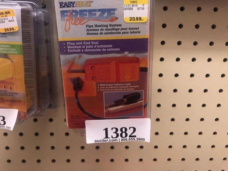 (3) Easy Heat Fused Plug #10802 - Assiter Auctioneers