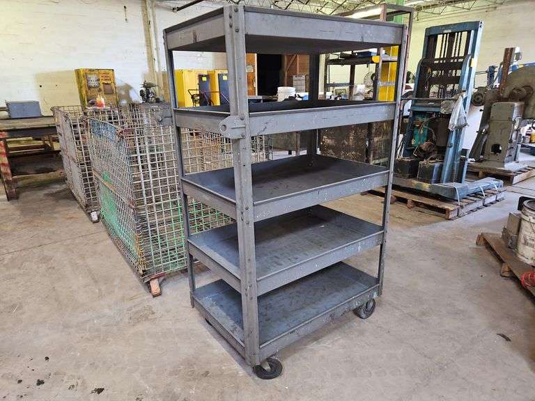 6' 5 Tier Stock Cart - Assiter Auctioneers