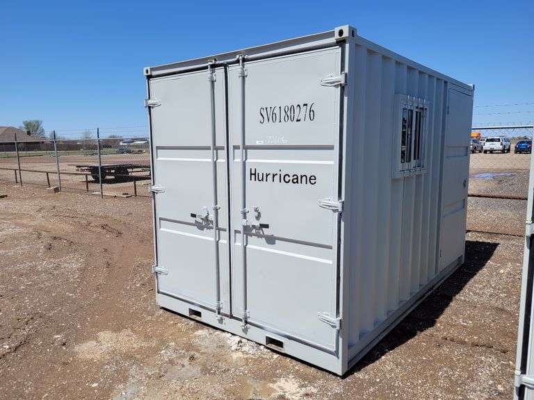 Hurricane Mobile Office Container w/2 End and 1 Side Doors - Assiter ...
