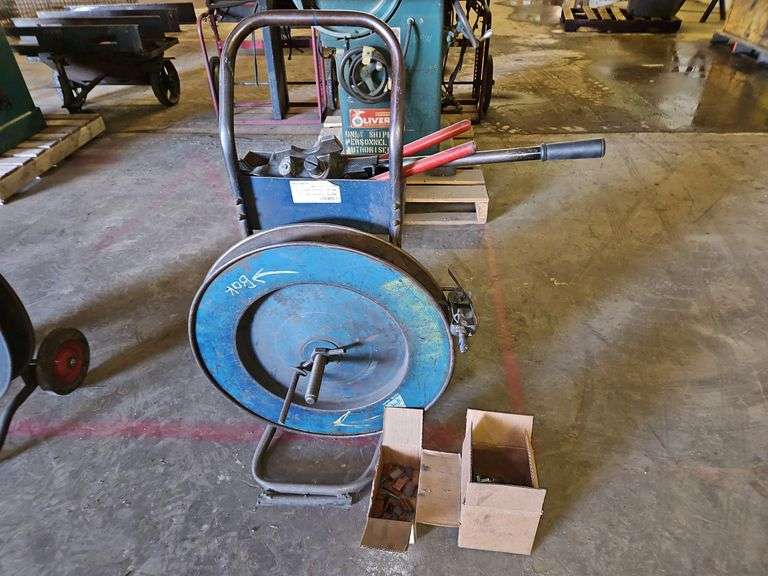 Banding Stand Dispenser W/ Tools & Clips - Assiter Auctioneers