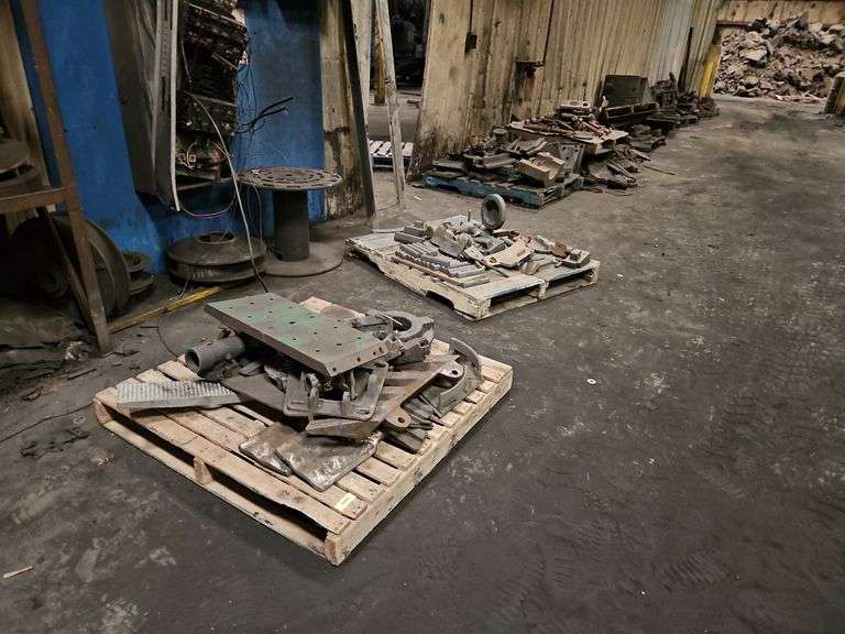 (12) Assorted Pallets Of Castings - Assiter Auctioneers