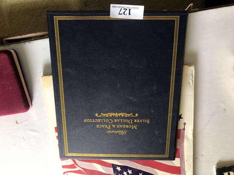 Morgan & Peace Dollar Book - Assiter Auctioneers