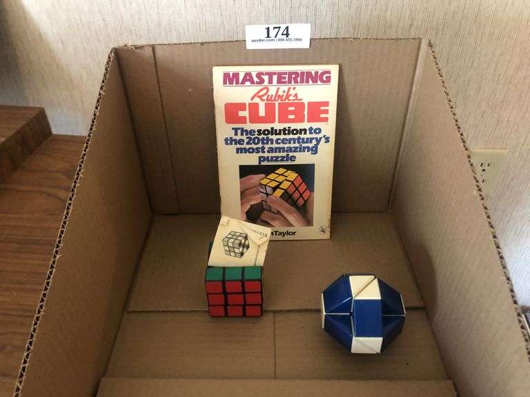 Vintage Puzzles & Rubik's Cube Book - Assiter Auctioneers