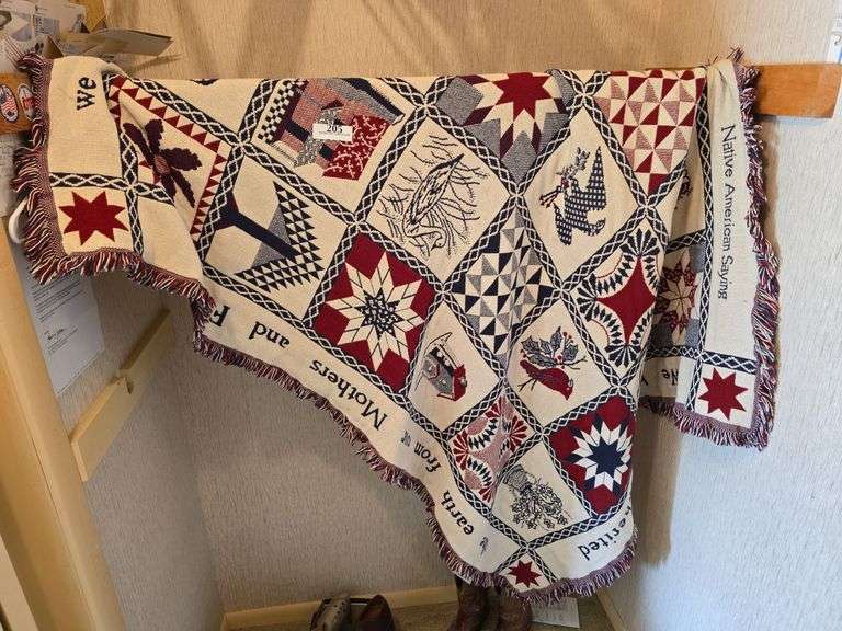 Bob Timberlake Throw 47 x 64 - Assiter Auctioneers