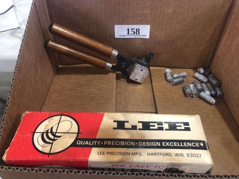 Lee .45 Caliber Bullet Mold & Bullets - Assiter Auctioneers