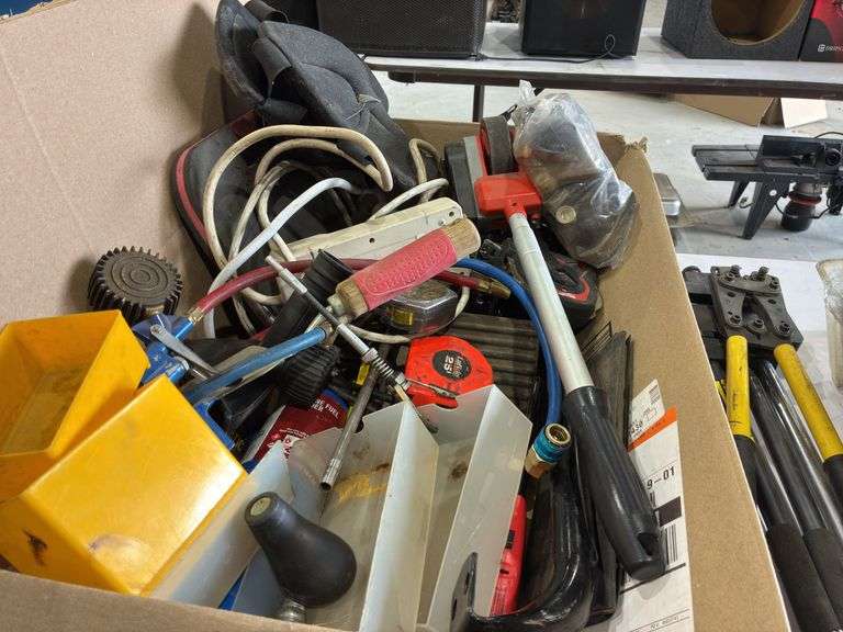 Box Of Misc. Tools - Assiter Auctioneers