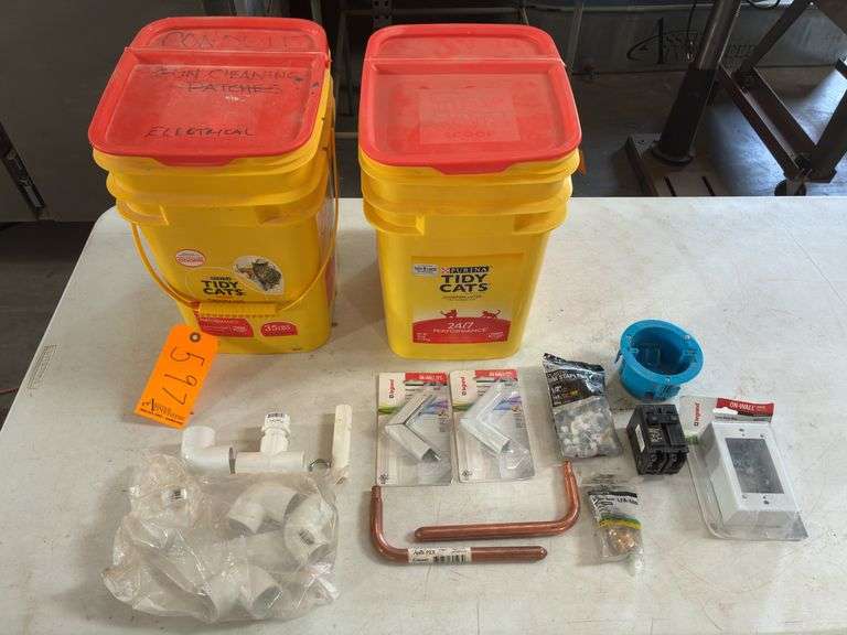 PVC Plumbing Components and Electrical Components - Assiter Auctioneers