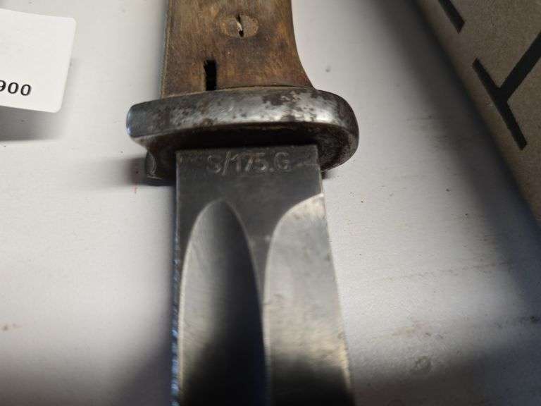 Antique German Bayonet 5173 & S/175G incl. Sheath - Assiter Auctioneers