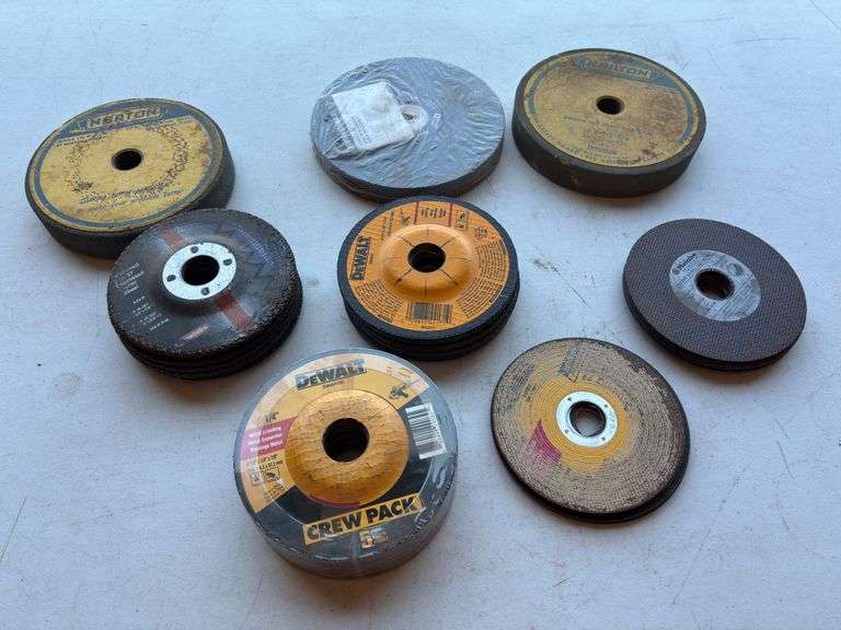 Grinding Wheels and Metal Cut-Off Wheels - Assiter Auctioneers