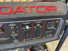 Predator 9000/ 7250 Watts Generator - Assiter Auctioneers