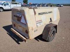 Ingersoll-Rand Bumper Pull Single Axle Towable Air Compressor - Assiter ...