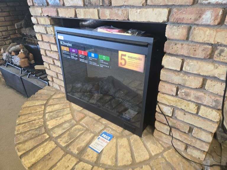 Dimplex 30" Electric FireBox With Purifire - Assiter Auctioneers