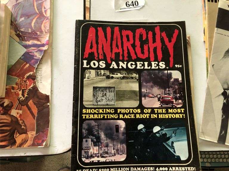 1965 "Anarchy" L.A. Riots - Assiter Auctioneers