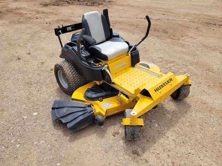 Hustler Raptor SD 60" Zero Turn Mower - Assiter Auctioneers
