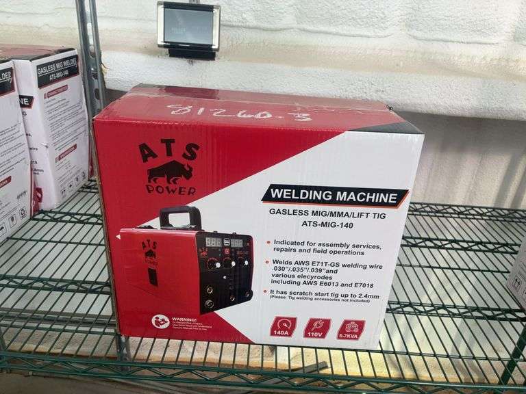ATS-MIG-140 Multi Processor Welder - Assiter Auctioneers