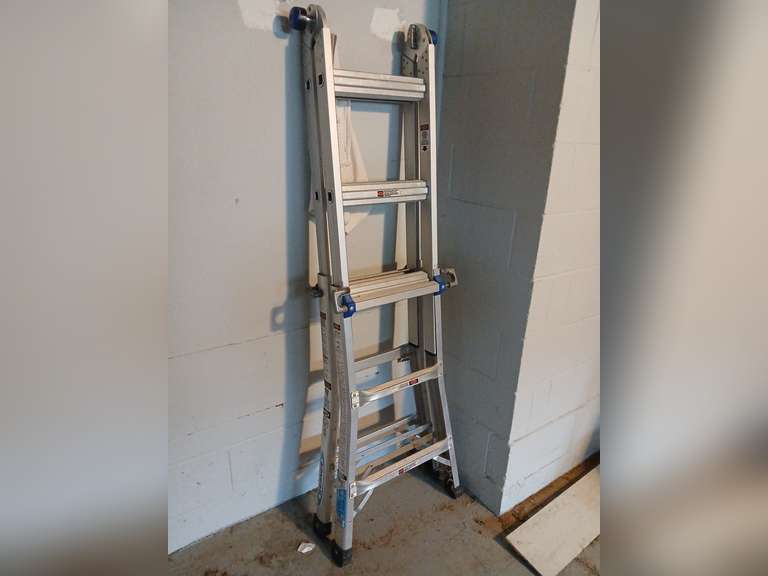 Werner 13' multi position ladder - Bidaste Auctions