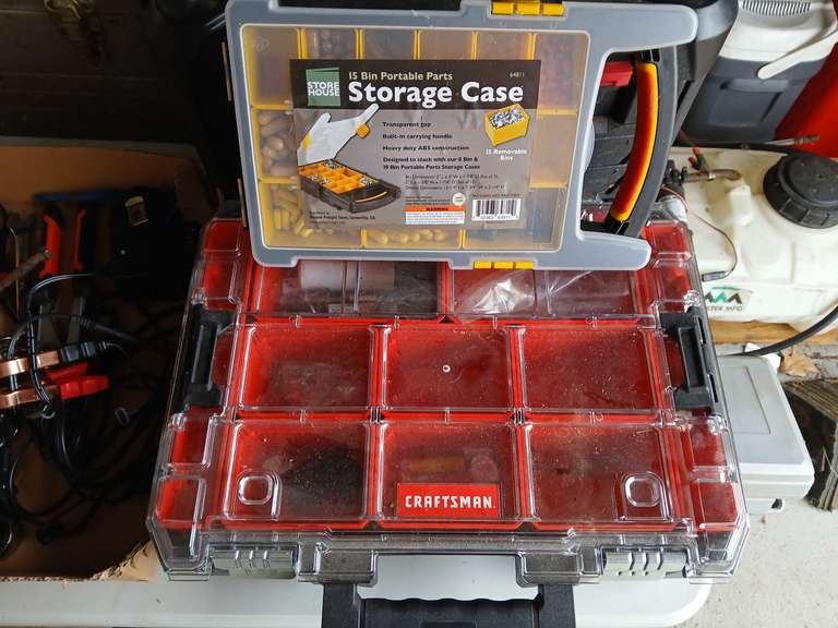 Craftsman organizer and storage case - Bidaste Auctions