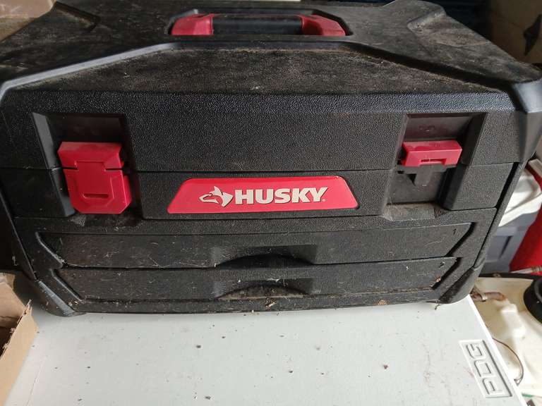 Husky ratchet & socket tool chest, mostly complete. See photos ...
