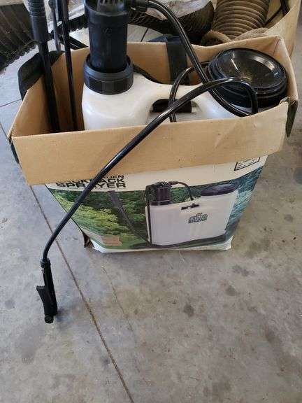 4 gal backpack sprayer - Advantage Auction