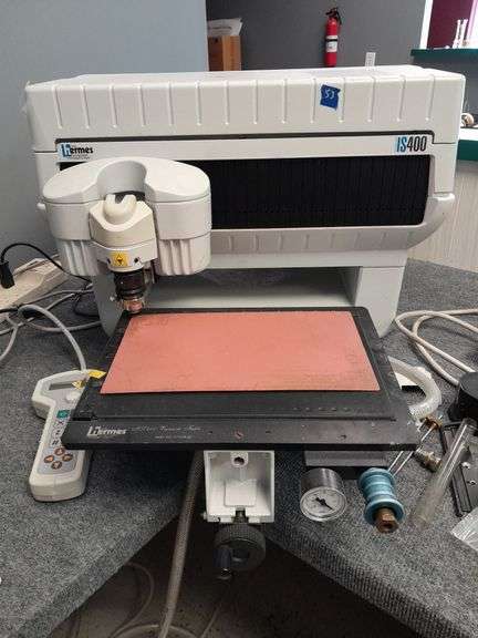 Hermes IS 400 engraver machine - Advantage Auction