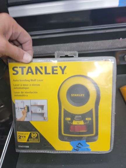 Stanley Auto leveling wall laser - Advantage Auction