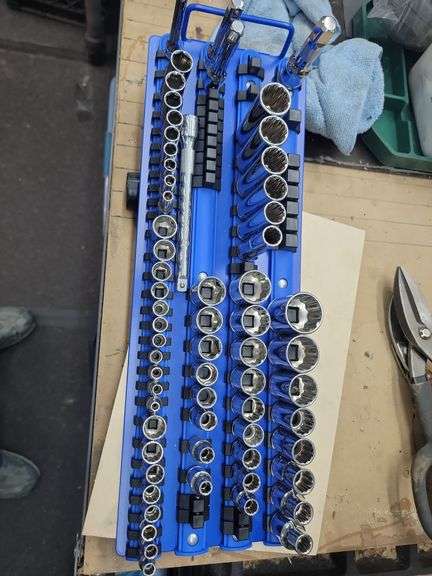 Kobalt socket set and carrier - Advantage Auction