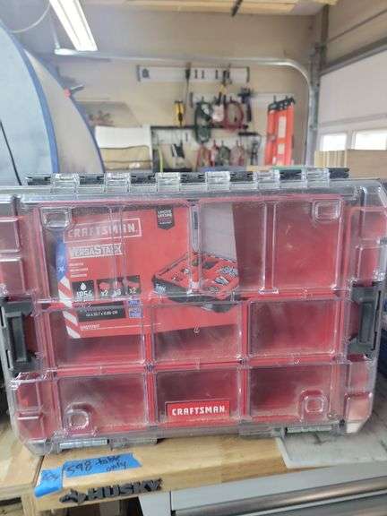 Craftsman versa stack organizer, no contents - Advantage Auction