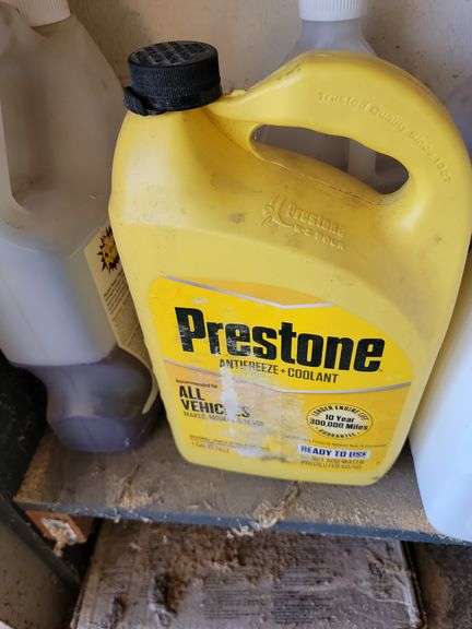 Insect spray, prestone, pressure washer concentrate - Advantage Auction