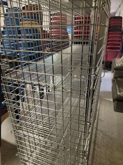 5 ft x 6 ft 3 layer Large wire cage - Advantage Auction
