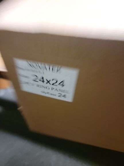 One box two-ply ring panel NovaTek HEPA filters 24x24 in - Advantage ...