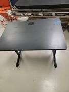 Small black computer desk - Advantage Auction