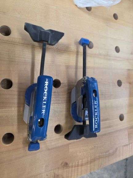Rockler Auto-Lock Bench Clamps with Adjustable Tension - Advantage Auction