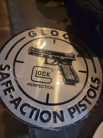 Glock theme art Decorative Plates and Signs - Advantage Auction