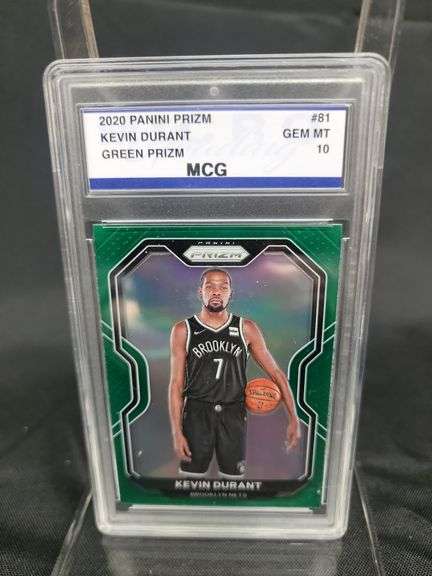 Kevin Durant 2020 Panin prize #81 Gem MT 10 - Advantage Auction