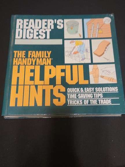 Reader's digest the family handyman helpful hints book - Advantage Auction