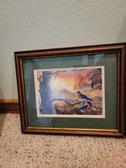 T Morgan Crain bird picture - Advantage Auction