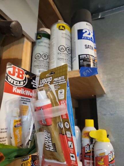 Liquid nails quick weld JB weld spray paint and degreaser - Advantage ...