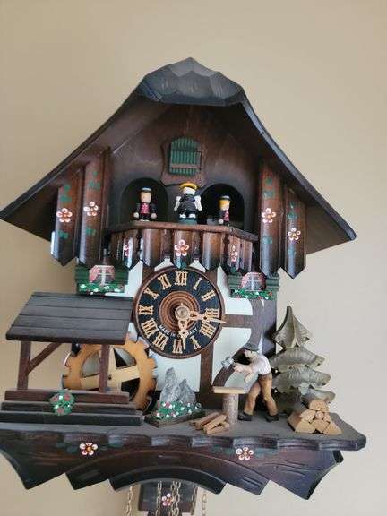 Vintage Swiss Romance Coo coo clock - Advantage Auction
