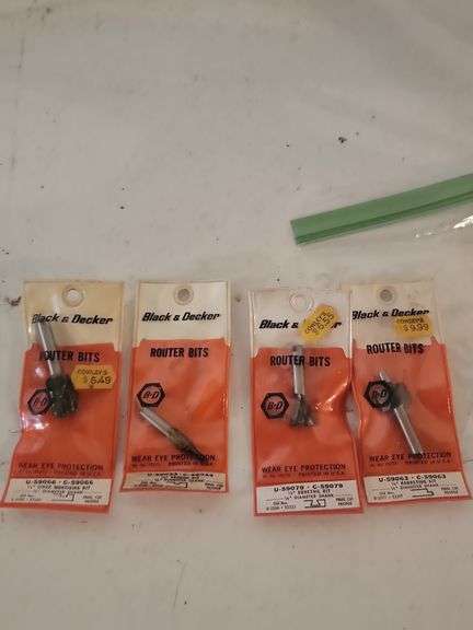 For router bits - Advantage Auction