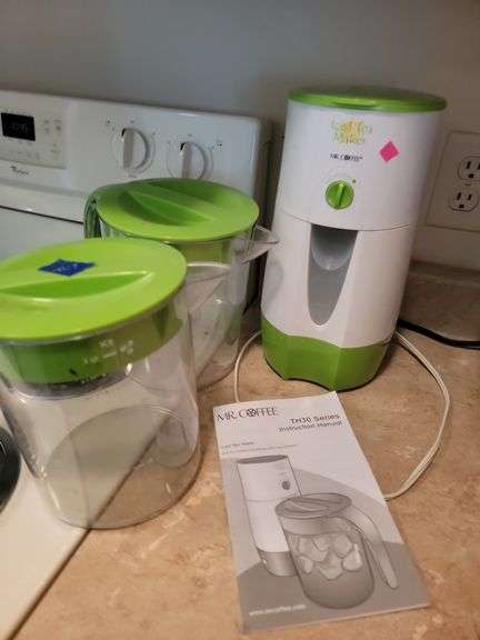 Mr coffee iced tea maker with two pitchers - Advantage Auction