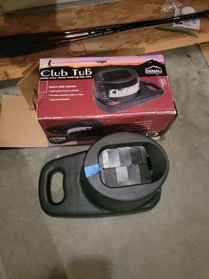 Club tub golf club washer - Advantage Auction
