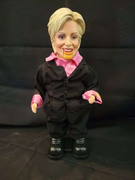 Senator Hilary Clinton Boogie Diva Dancing doll - Advantage Auction
