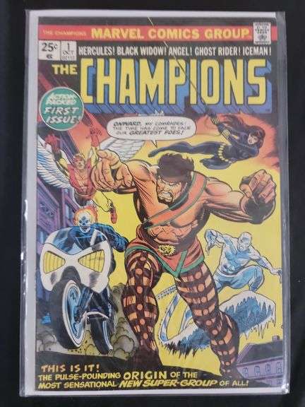 The Actions first issue comic book - Advantage Auction