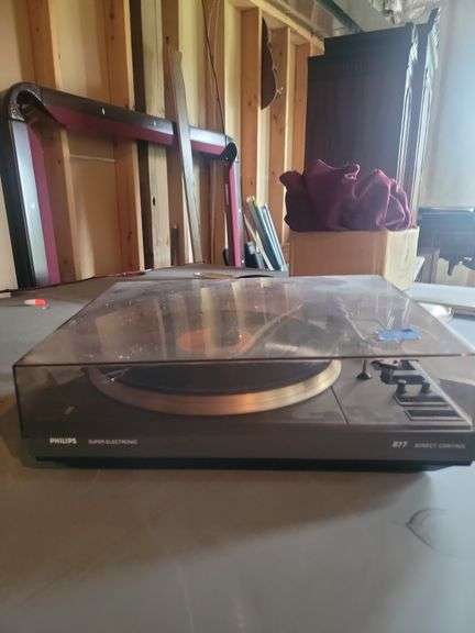 Phillips super Electronic 877 direct control record player - Advantage ...