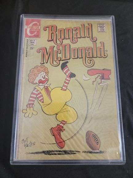 Ronald Mcdonald comic book #3 - Advantage Auction