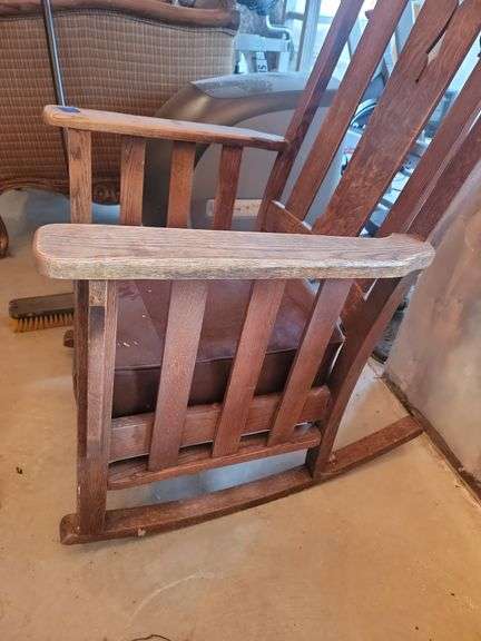 Rustic Rocking Chair - Advantage Auction
